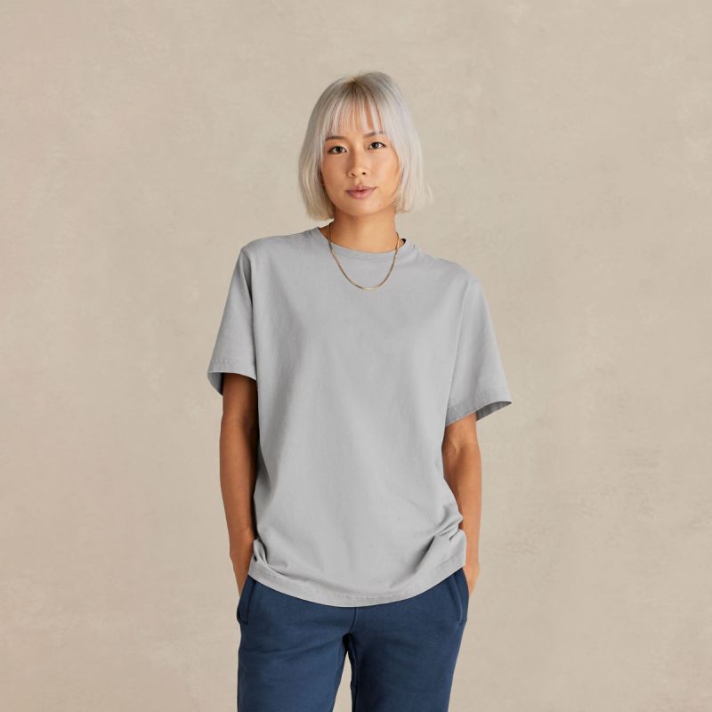 Original Favorites Heavyweight Organic Tee - Tiny Fish Printing