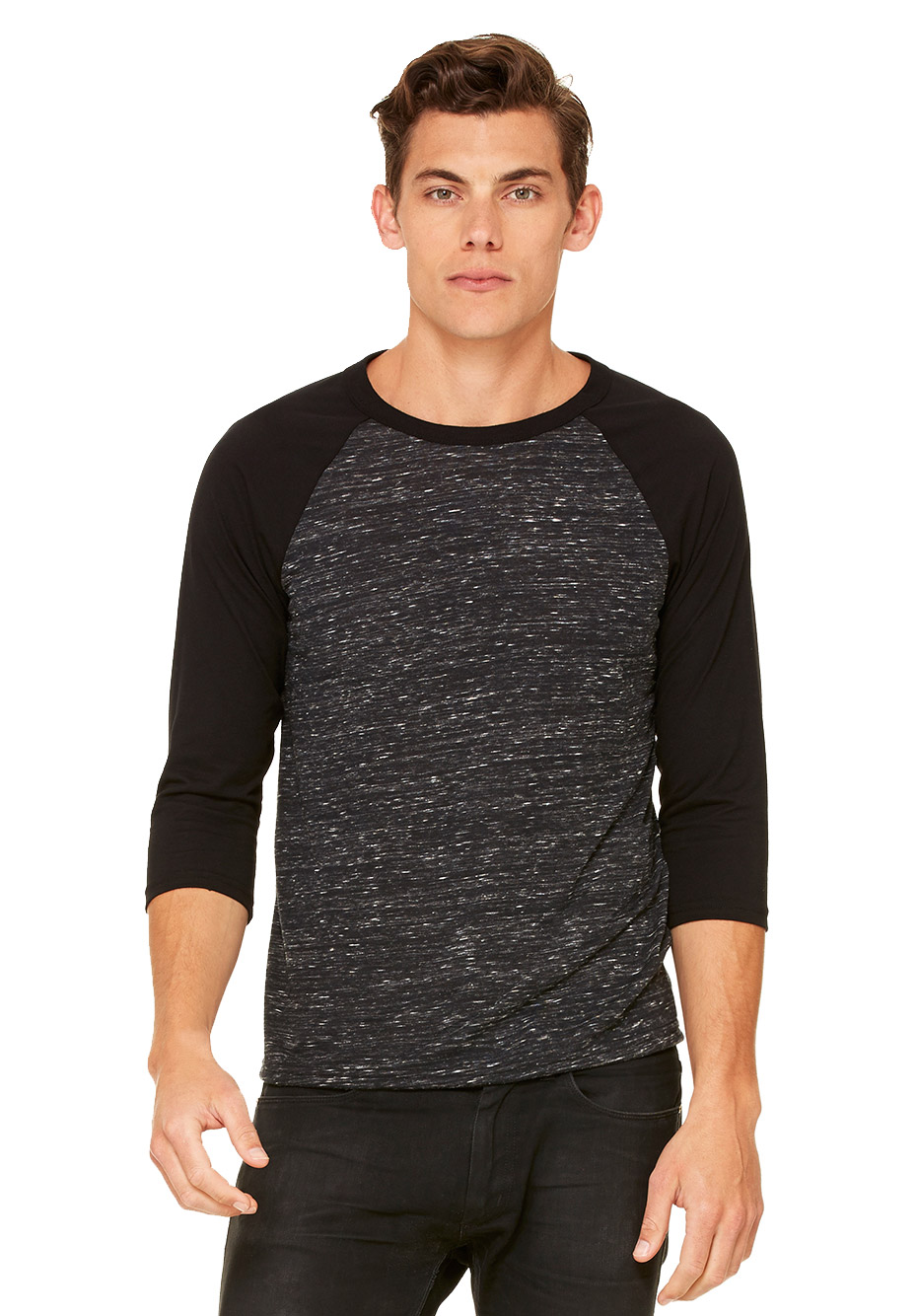 Canvas 3200 Baseball Raglan - Tiny Fish Printing