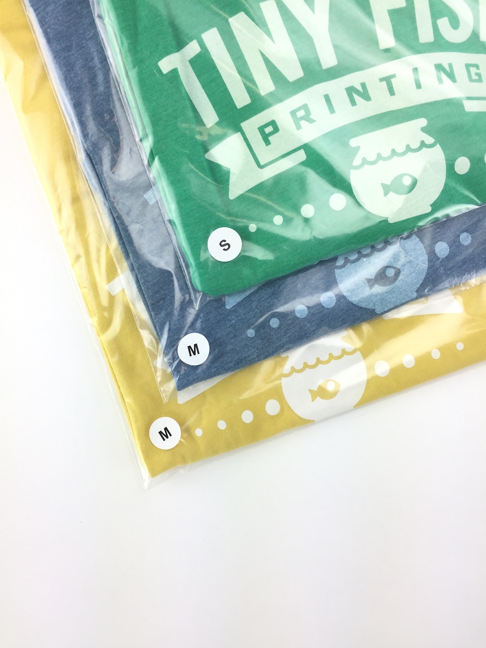 Fold and Bag - Tiny Fish Printing